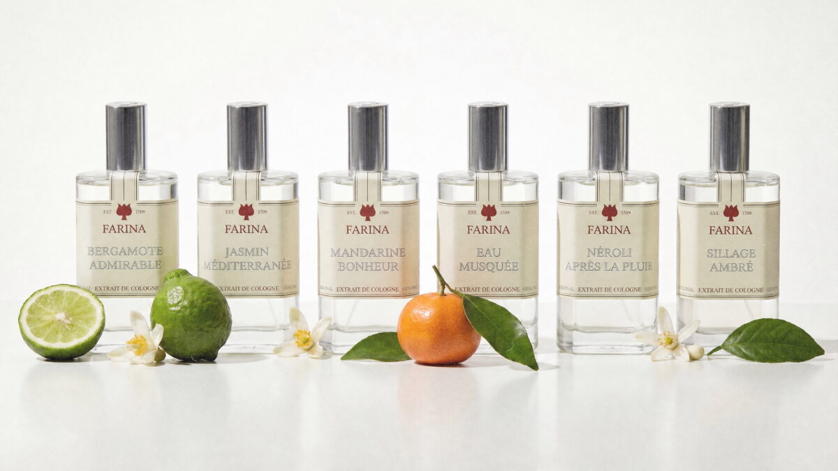 Das älteste Parfumhaus der Welt Farina est. 1709 präsentiert „Série ...